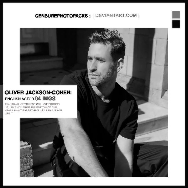 . photopack 14715 . oliver jackson-cohen by censurephotopacks on DeviantArt