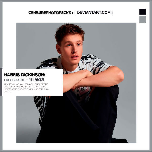 . photopack 14718 . harris dickinson by censurephotopacks on DeviantArt