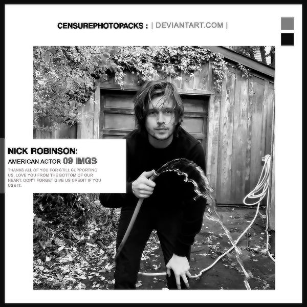 . photopack 14804 . nick robinson by censurephotopacks on DeviantArt