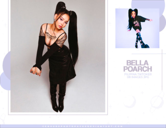 Photopack 15751 . Bella Poarch by censurephotopacks on DeviantArt