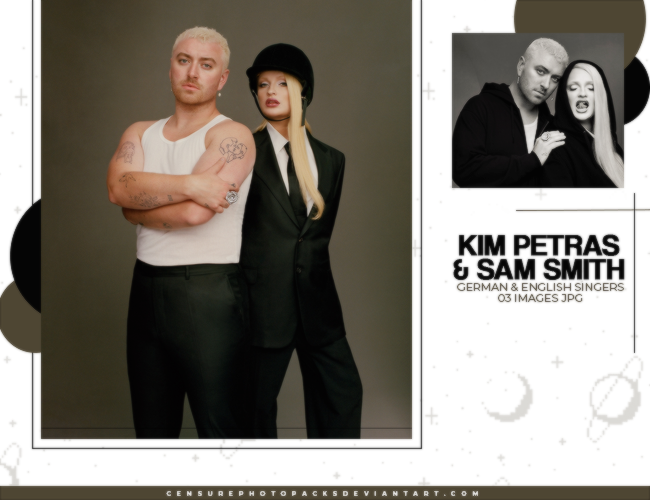 Photopack 16021. Kim Petras x Sam Smith [ Unholy ] by censurephotopacks ...