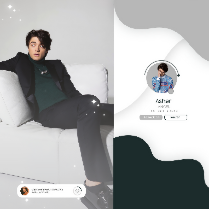 [16933] . asher angel by censurephotopacks on DeviantArt