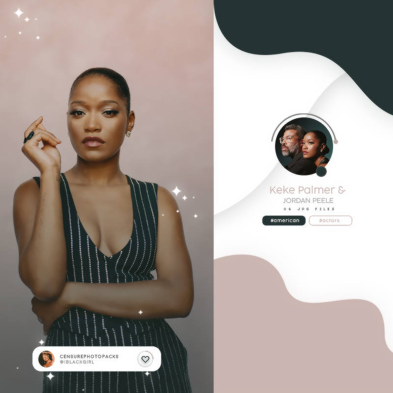 [16990] . keke palmer x jordan peele by censurephotopacks on DeviantArt