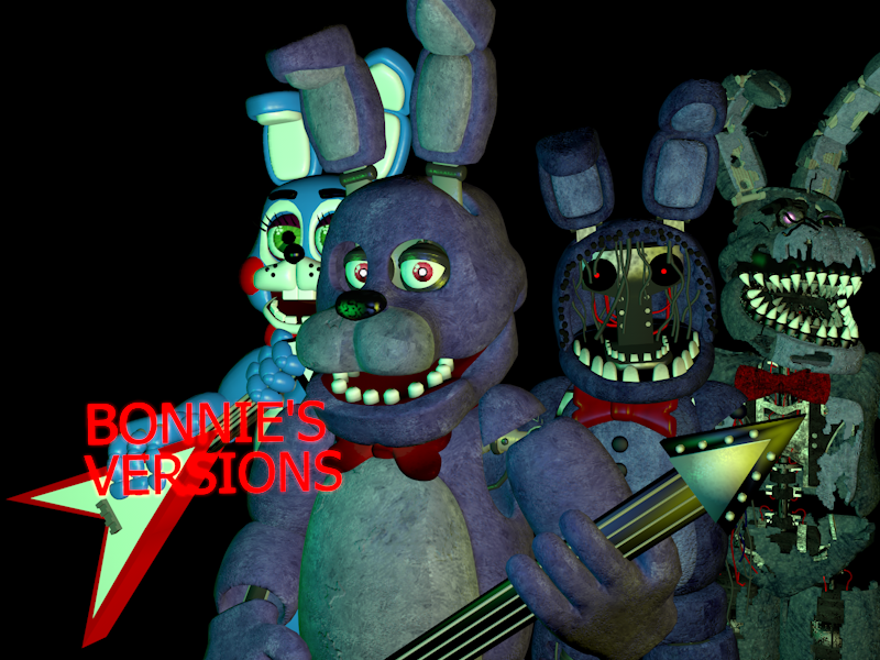 Verciones De Bonnie by TheFoxyKill360 on DeviantArt