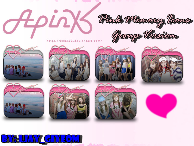 Apink - Remember [Group Version] (Folder Icons) by LjayLee on DeviantArt