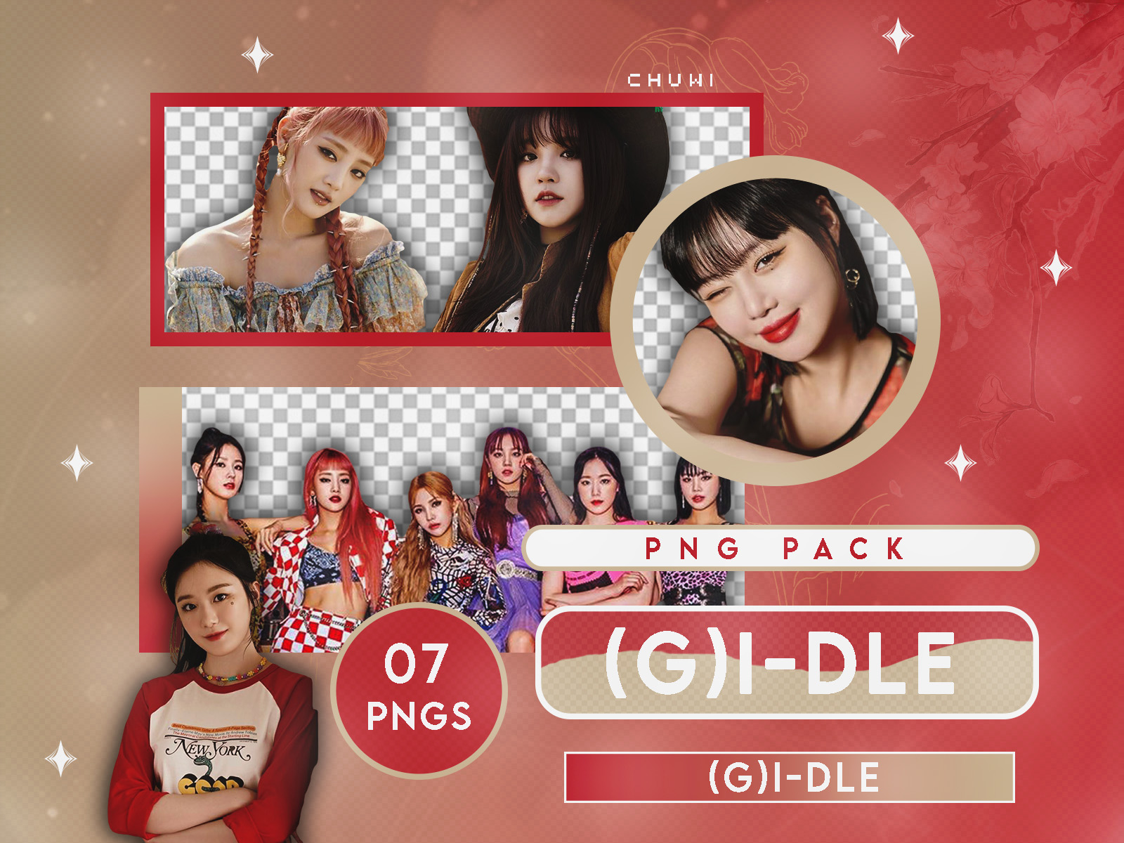 + [PNG PACK] 008 (G)I-DLE - DUMBI DUMBI by Chuwi09 on DeviantArt