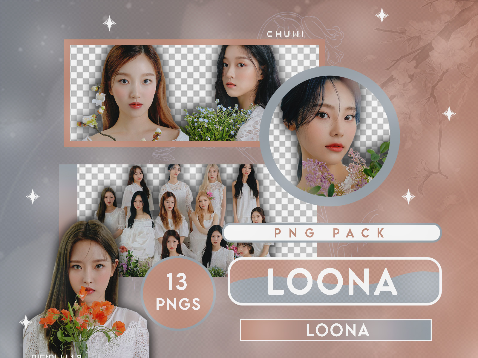 + [PNG PACK] 010 LOONA - PTT by Chuwi09 on DeviantArt