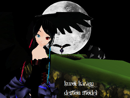 MMD Demon Kuroi Karasu + DL by stormilove on DeviantArt