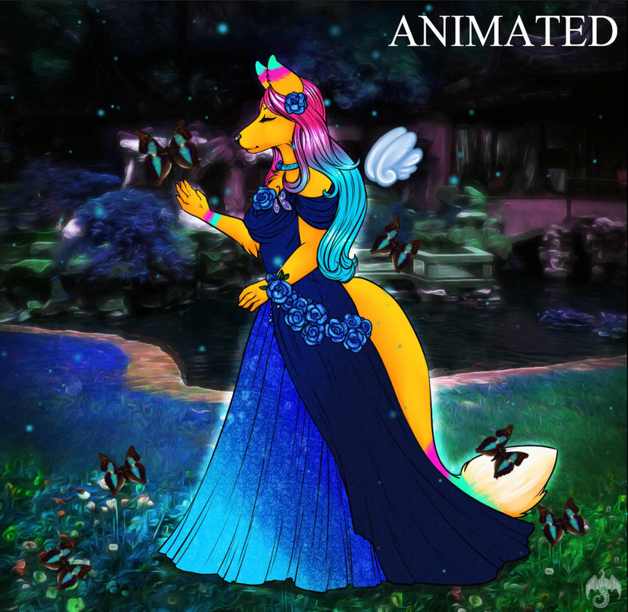 Midnight Butterfly - Animated by celestialsunberry on DeviantArt