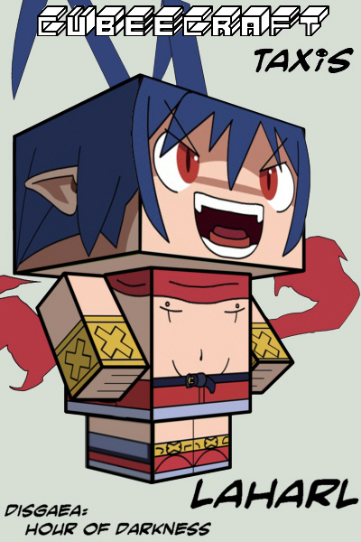 Cubee - Laharl by TaxisFlashDude on DeviantArt