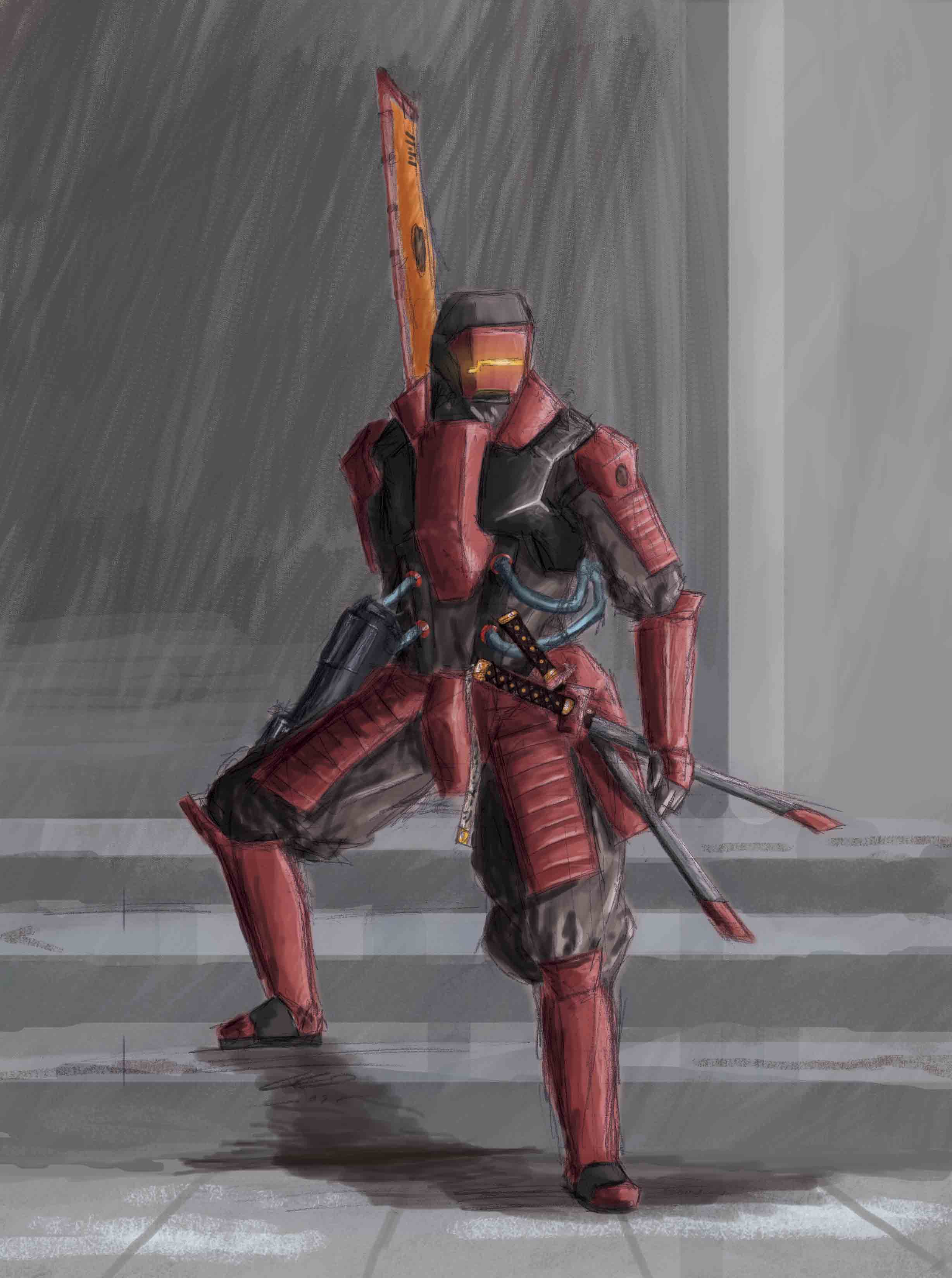 Future Samurai Concept
