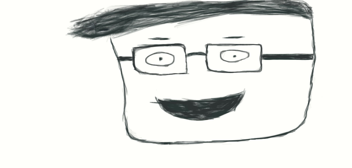 random face (first drawing on deviantart) by dwnhman on DeviantArt