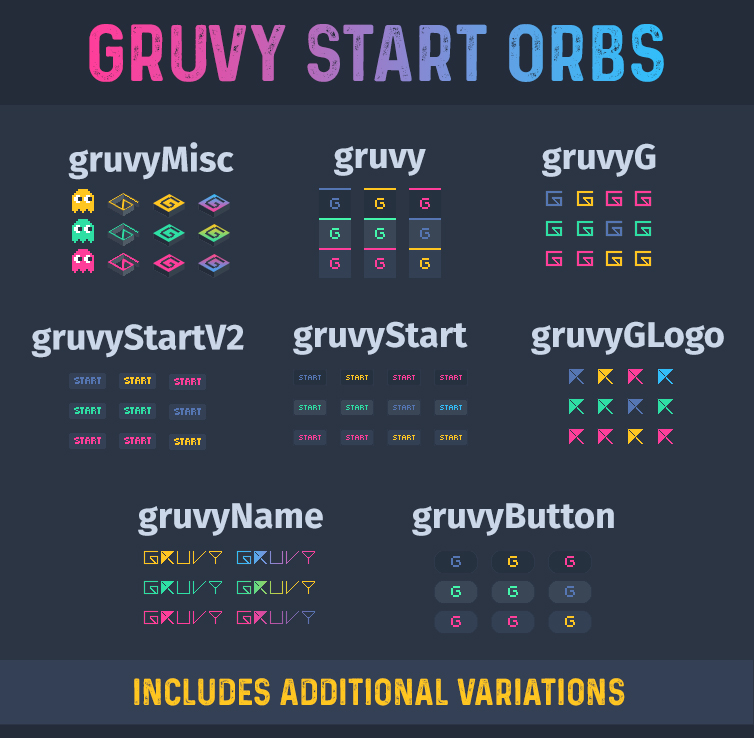 Gruvy Start Orbs by sublime9-design on DeviantArt