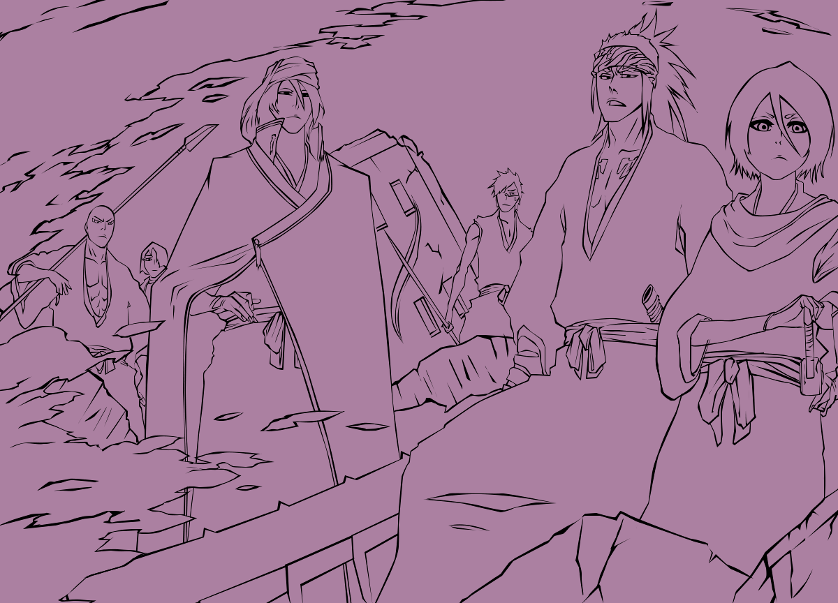 LINE BLEACH 585 by 3DMAT on DeviantArt