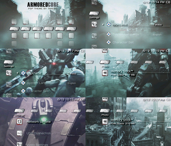 Armored Core PSP Theme by takebo on DeviantArt