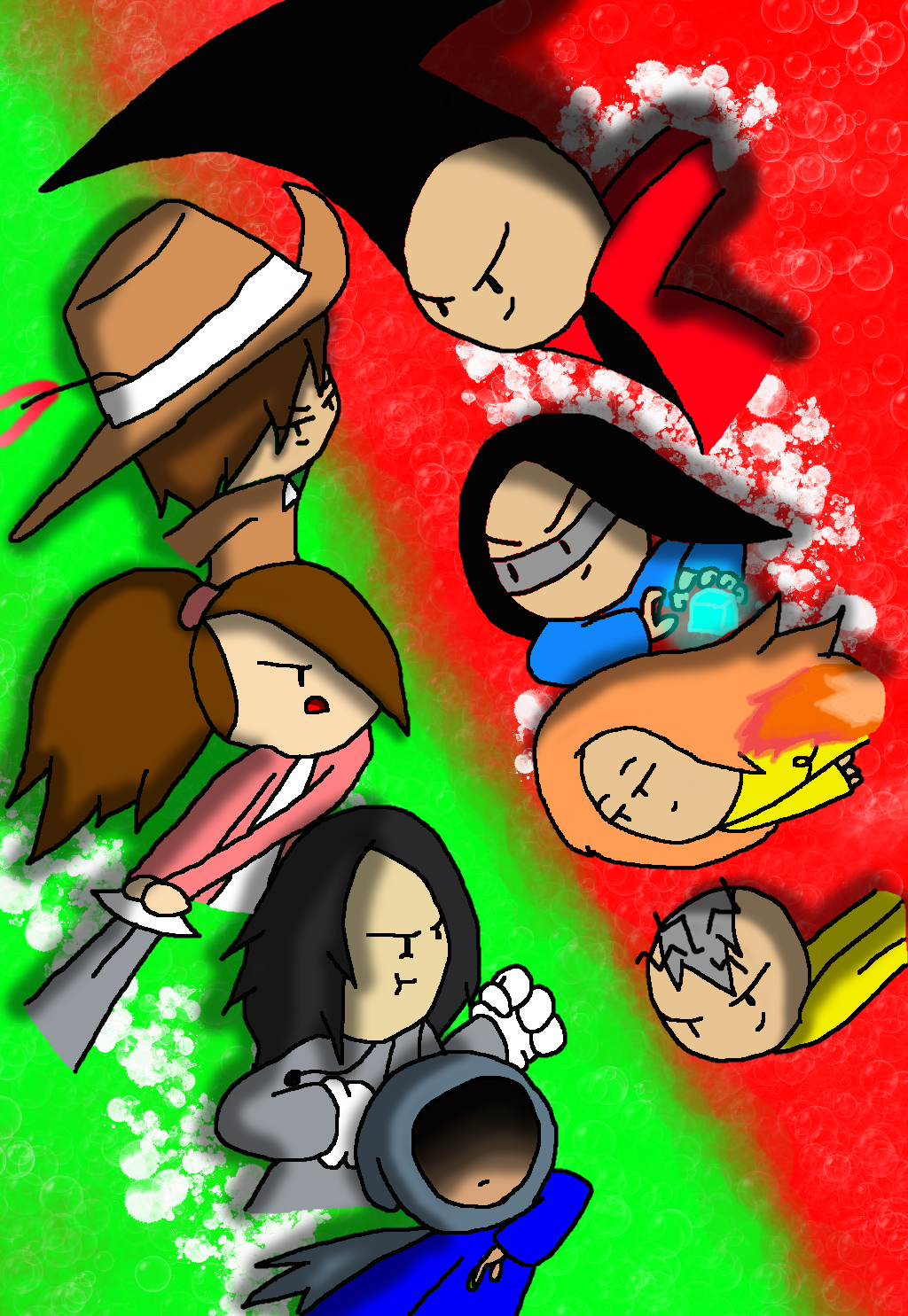 Cross Fighters by M-Alpha on DeviantArt