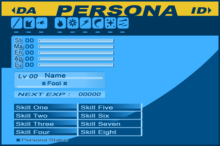 Persona ID Template by AdenSyra on DeviantArt