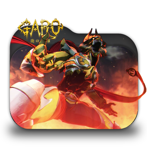 Garo - Honoo no Kokuin (Folder Icon) by geniusclan-founder17 on DeviantArt