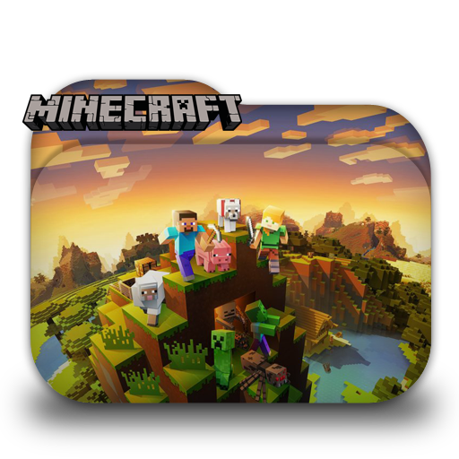 Minecraft (Folder Icon) by geniusclan-founder17 on DeviantArt