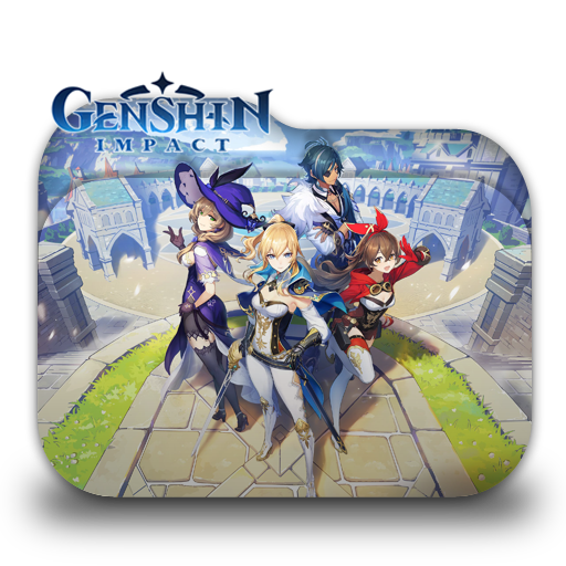 Genshin Impact (Folder Icon) by geniusclan-founder17 on DeviantArt