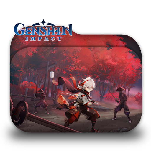 Genshin Impact - Kazuha (Folder Icon) by geniusclan-founder17 on DeviantArt