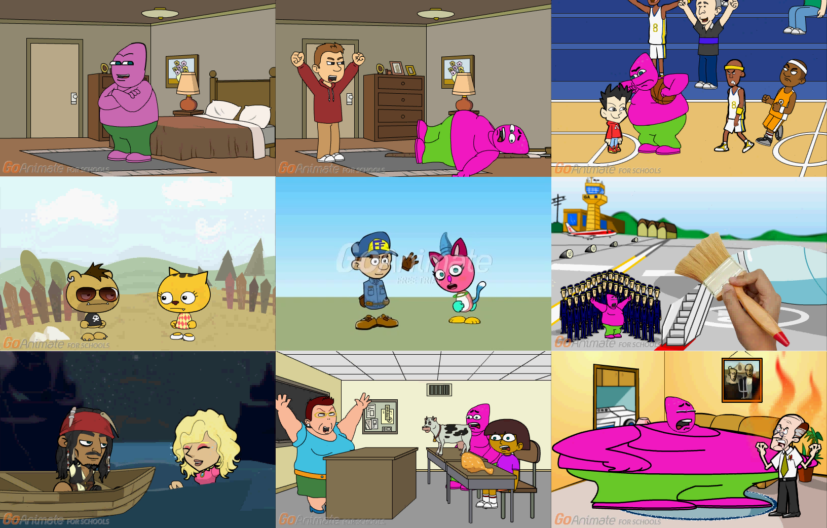 Patrick star gets grounded videos and other AVI by FelixFlashGoanimate ...