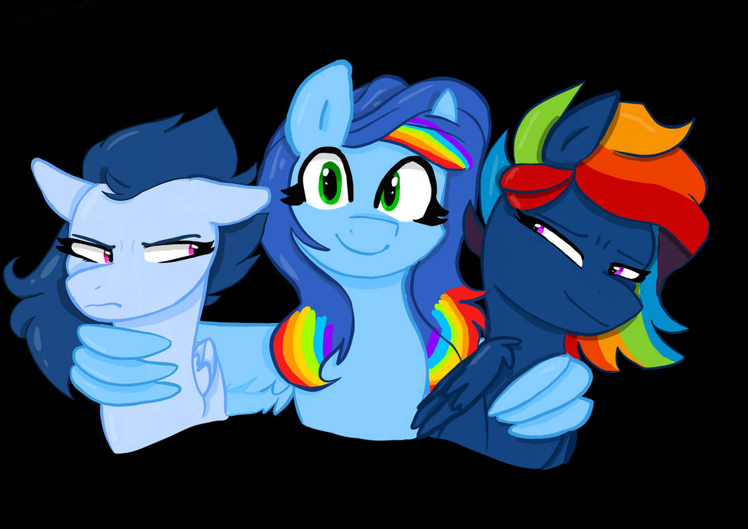 The Rainbow Sisters by MoonHunterOwO on DeviantArt