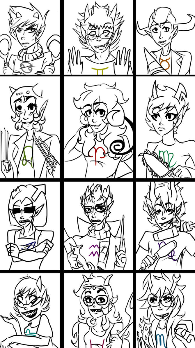Homestuck Trolls by SkySerenity on DeviantArt