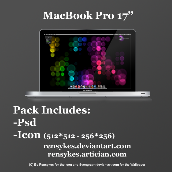 MacBook Pro Icon and Psd by Rensykes on DeviantArt