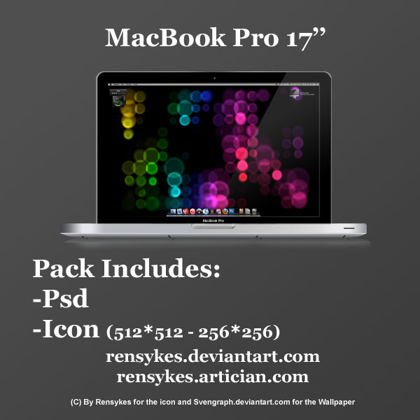 MacBook Pro Icon and Psd by Rensykes on DeviantArt