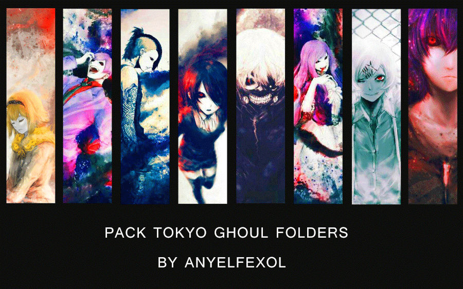 Pack Tokyo Ghoul |Folders| by Anyelfexol on DeviantArt