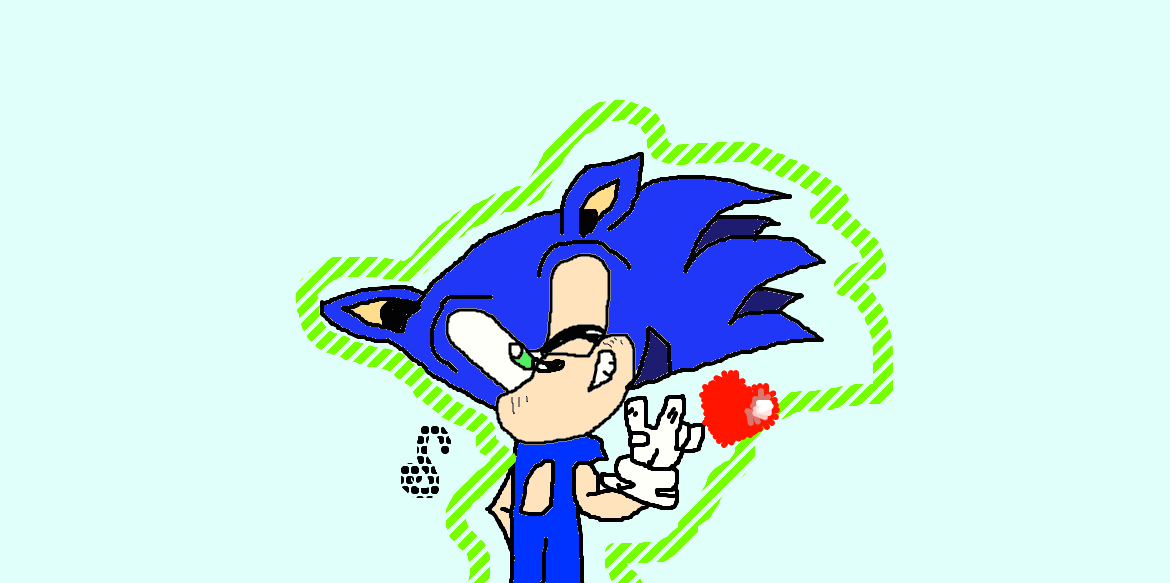 Archie Styled Sonic Icon - Free To Use! by SonicWarriorCat-1 on DeviantArt