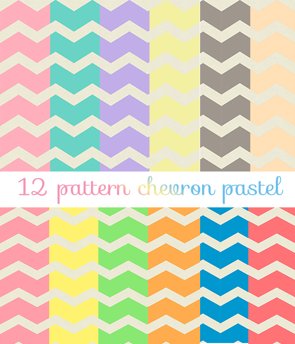 Chevron Pastel by koyubi7 on DeviantArt