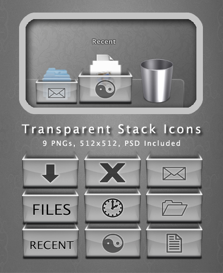 Transparent Stack Icons by hotiron on DeviantArt