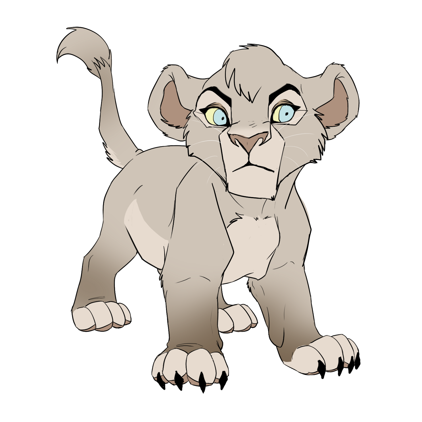 Lion Cub Base2 by mysteriousharu on DeviantArt