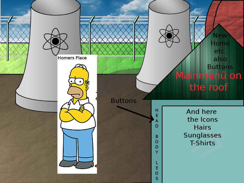 Homer Powerplant Background by LastScout on DeviantArt