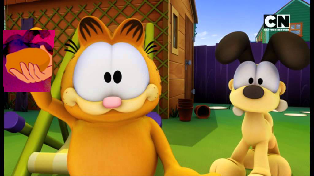 Garfield Sharing A Loaf of Bread by Msoares12 on DeviantArt