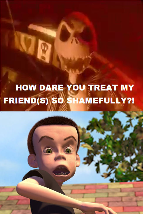 Jack Skellington is Furious at Sid Phillips by Msoares12 on DeviantArt