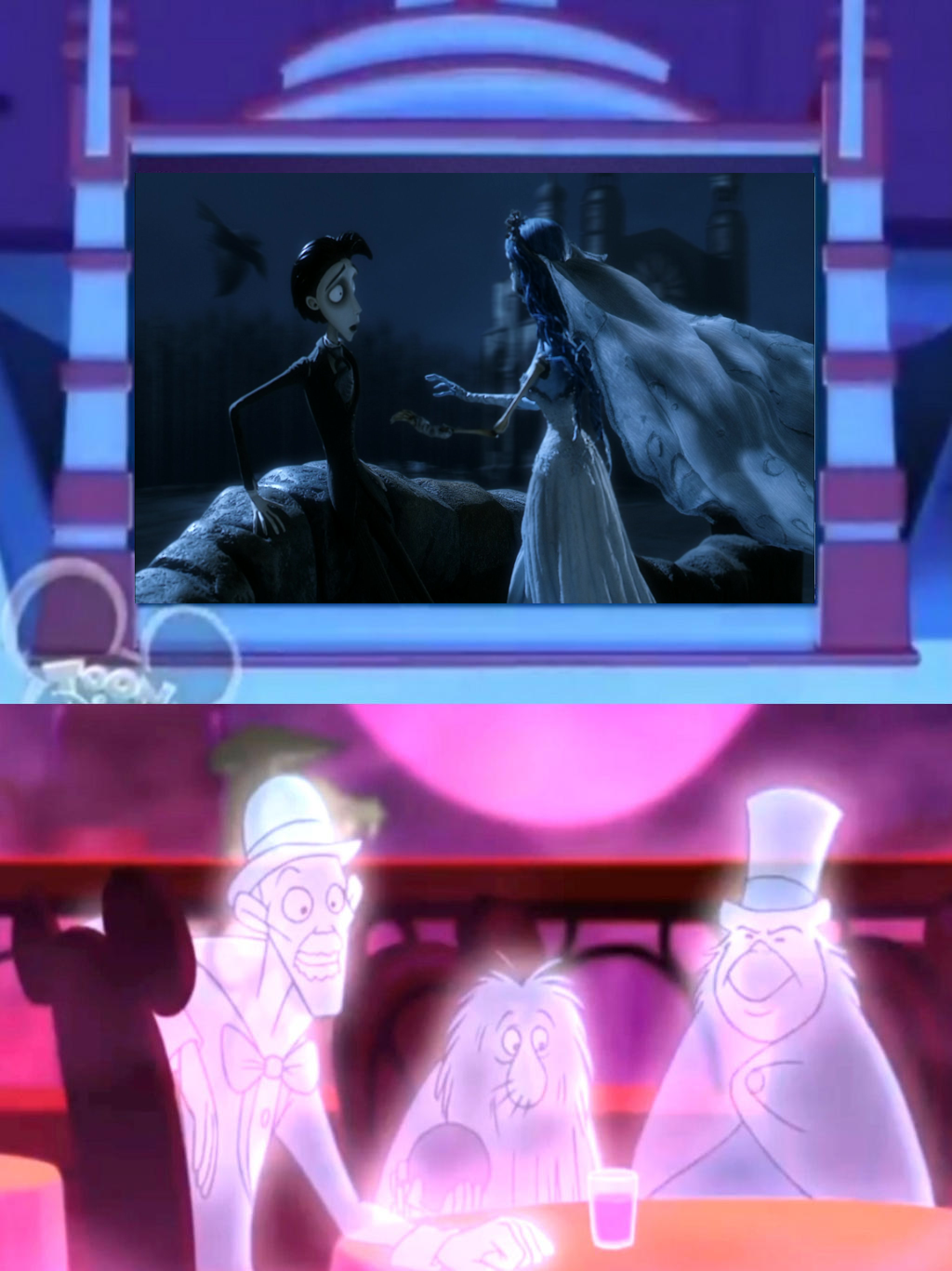 The Hitchhiking Ghosts Watching Corpse Bride by Msoares12 on DeviantArt