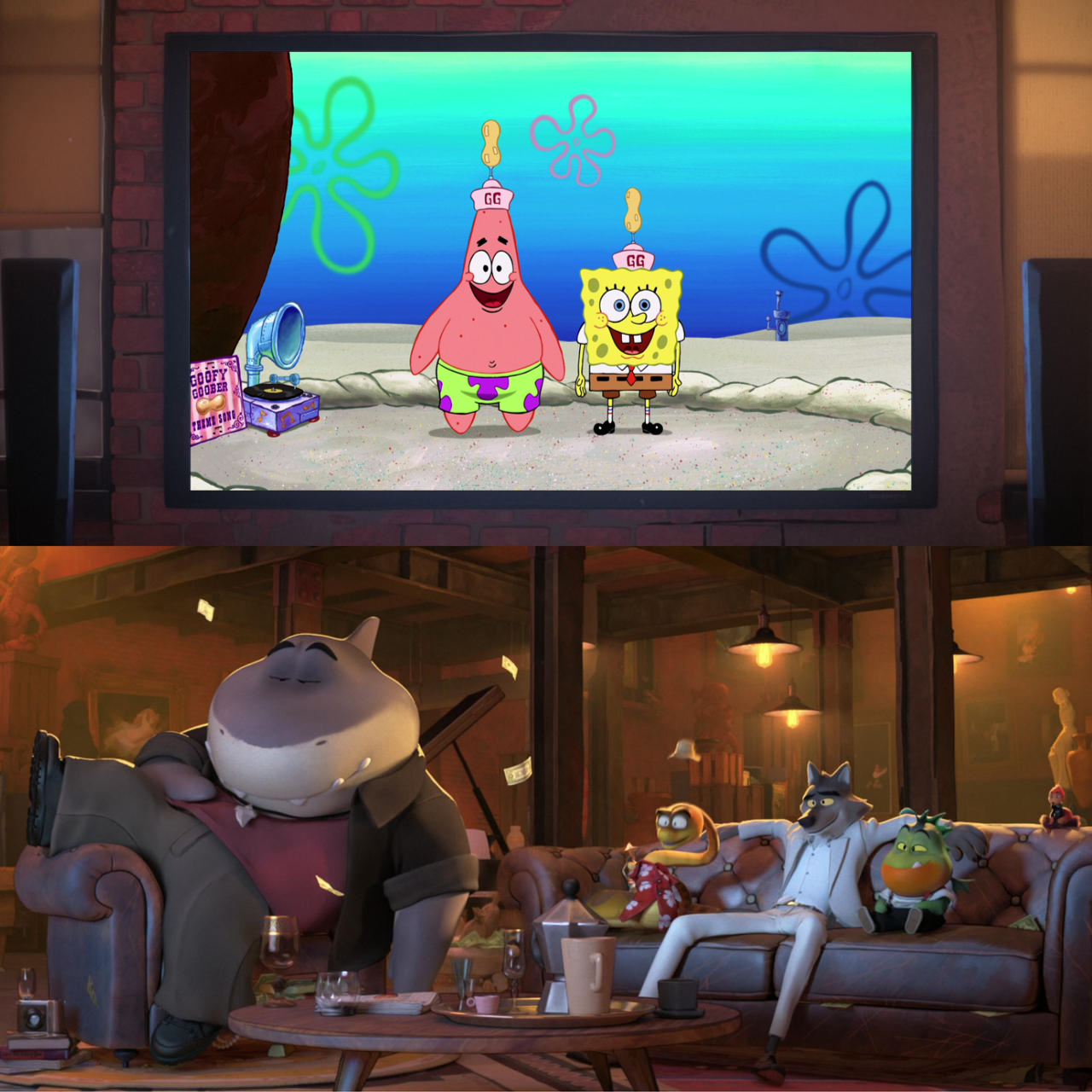 The Bad Guys Watch The Spongebob Squarepants Movie by Msoares12 on ...