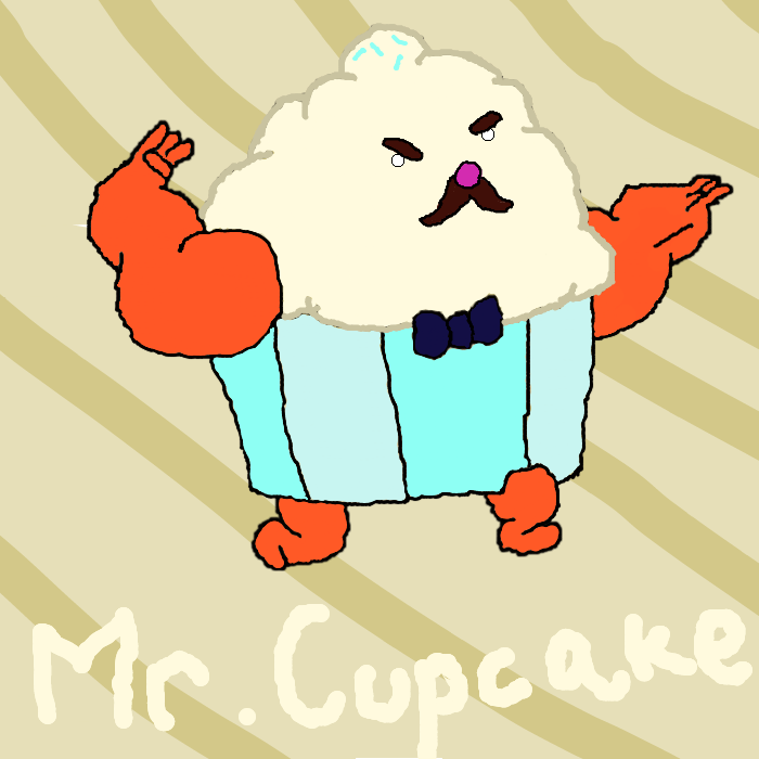 Adventure Time Mr Cupcake