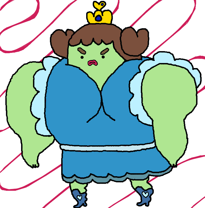 Muscle Princess (Adventure Time) by Audinaa on DeviantArt