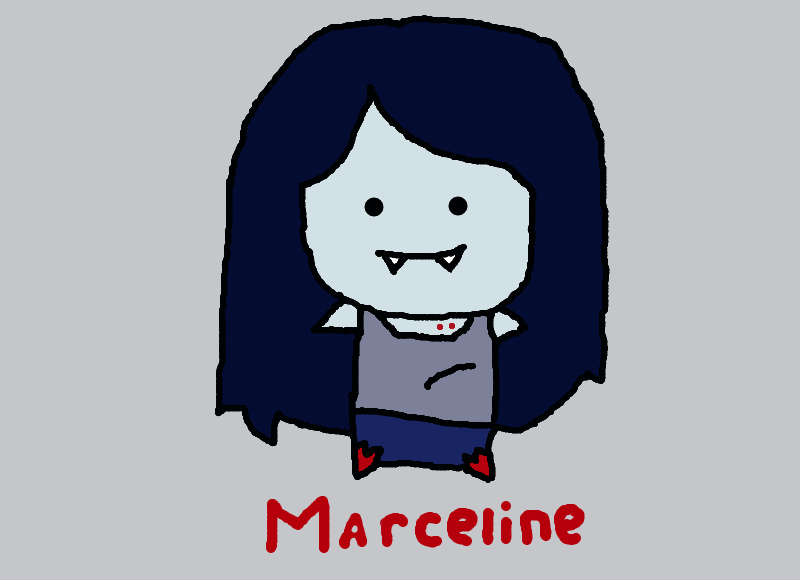 Chibi Adventure Time Marceline