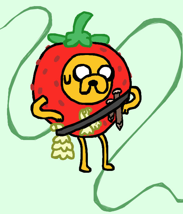 Jake in Strawberry Suit by Audinaa on DeviantArt