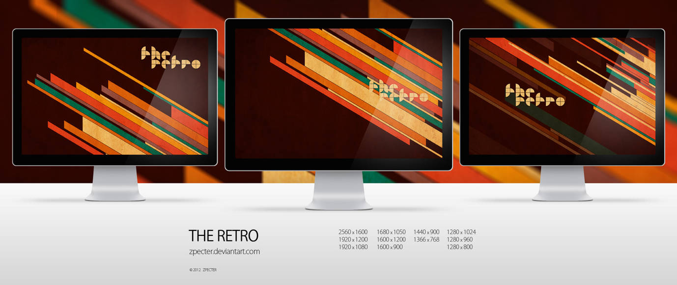 wallpaper 44 the retro by zpecter on DeviantArt