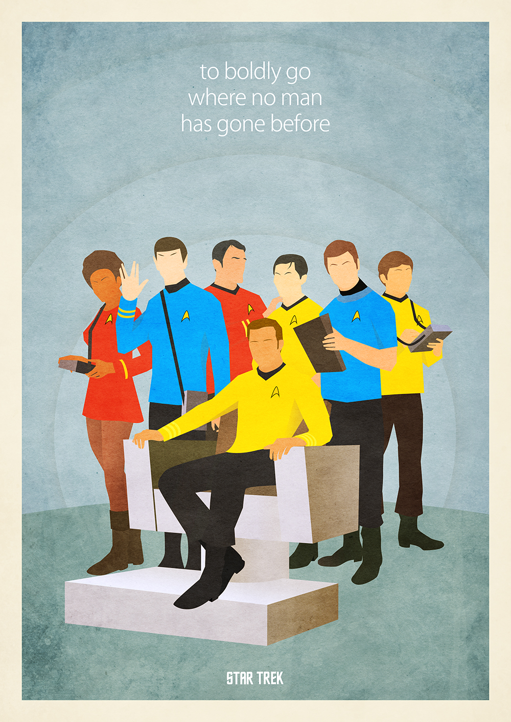 Star Trek Poster Retro