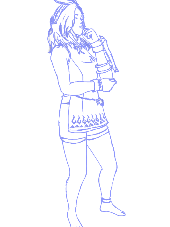 Final MHW Character Sketch for now by PastaLaPizza on DeviantArt