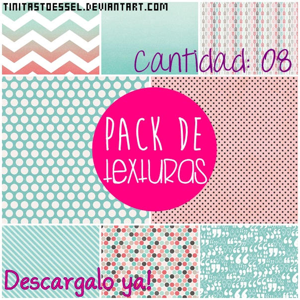 Pack de 8 Lindas Texturas:3 by TinitaStoessel on DeviantArt