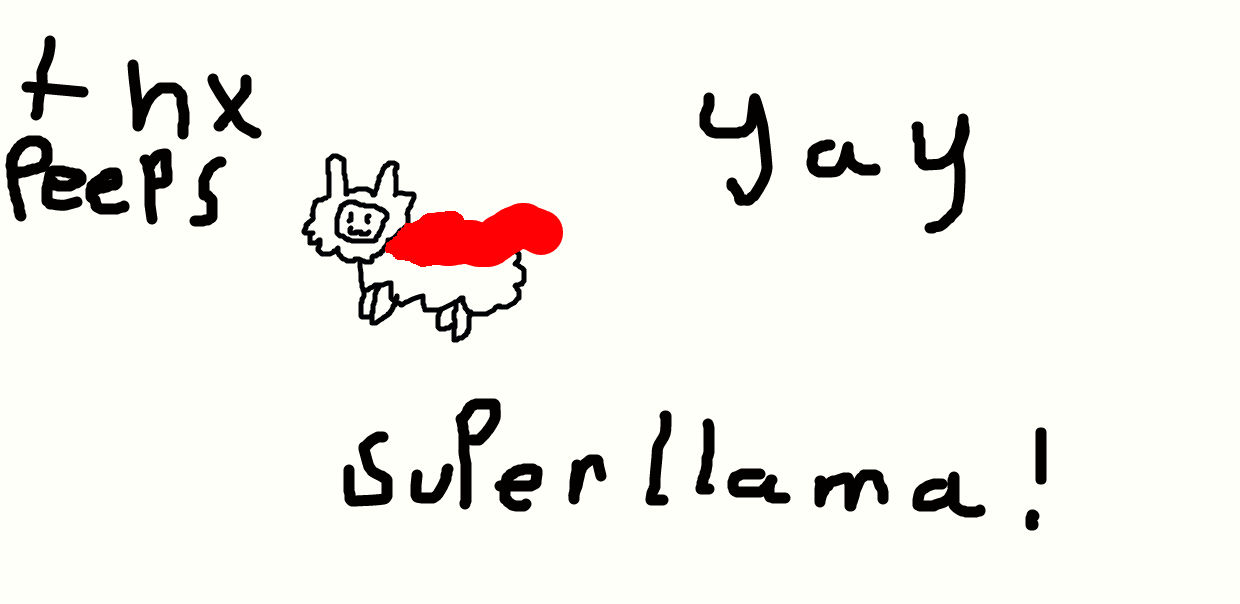 Super llama! by MoshiHearthstoneIII on DeviantArt