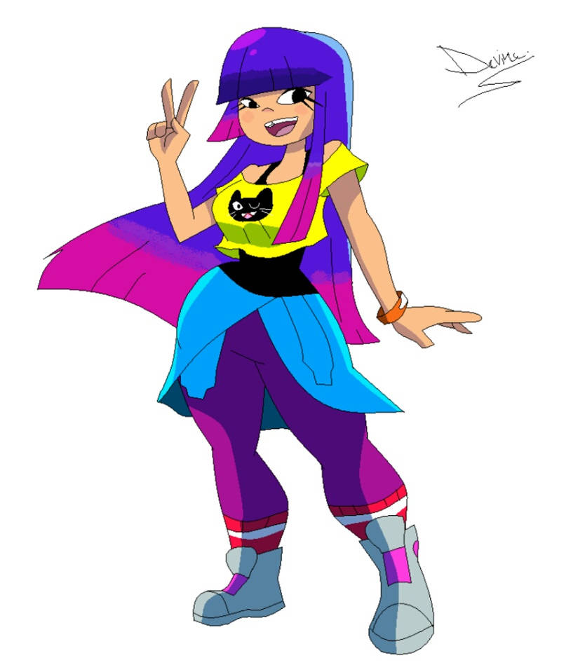 Miko Glitch Techs Sketch By Hertion333 On Deviantart